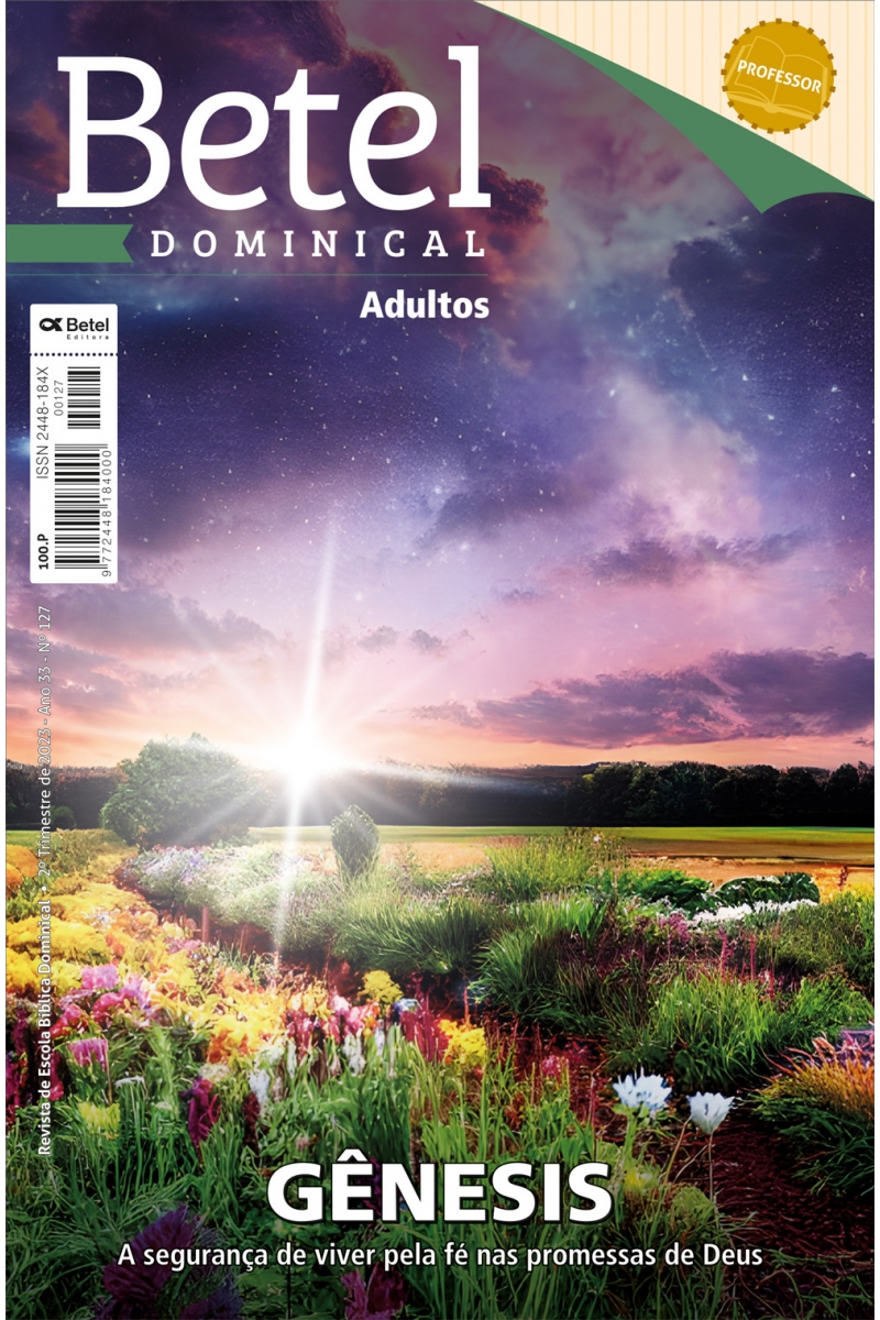 REVISTA BETEL DOMINICAL ADULTO PROFESSOR FORMATO GRANDE 2º TRI 2023 ...